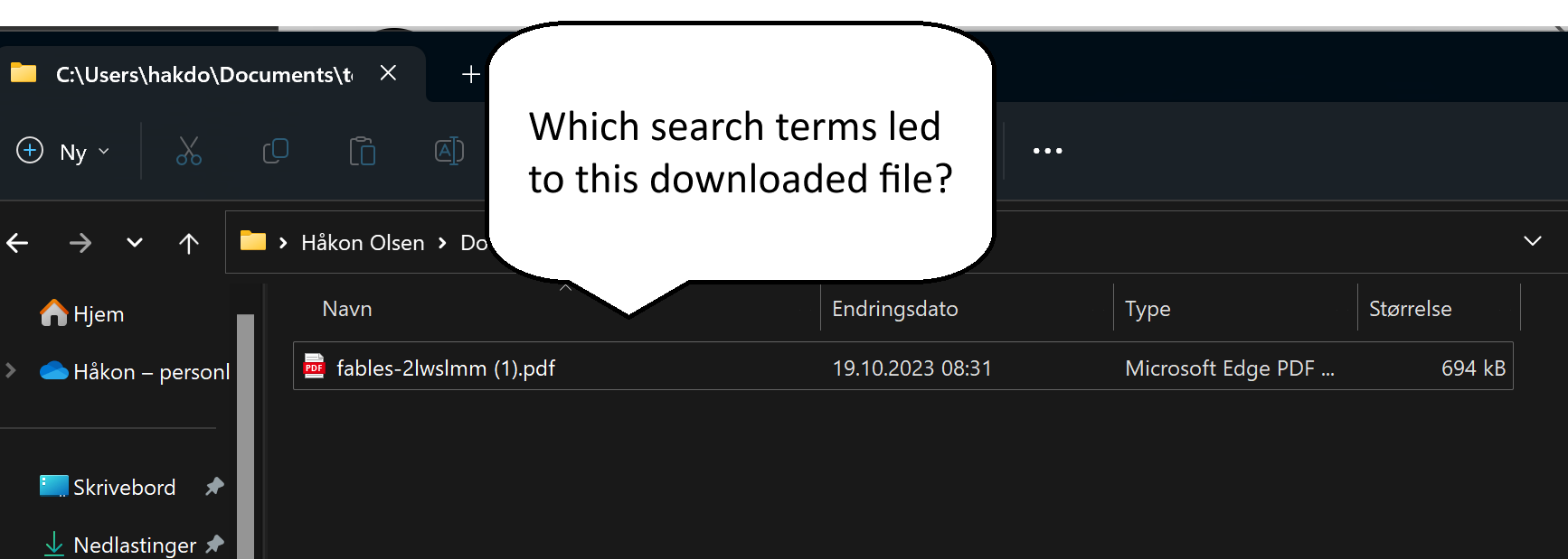 Edge history forensics – part 2 (downloads and search) – safecontrols