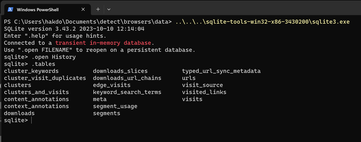 Edge browser history forensics – safecontrols